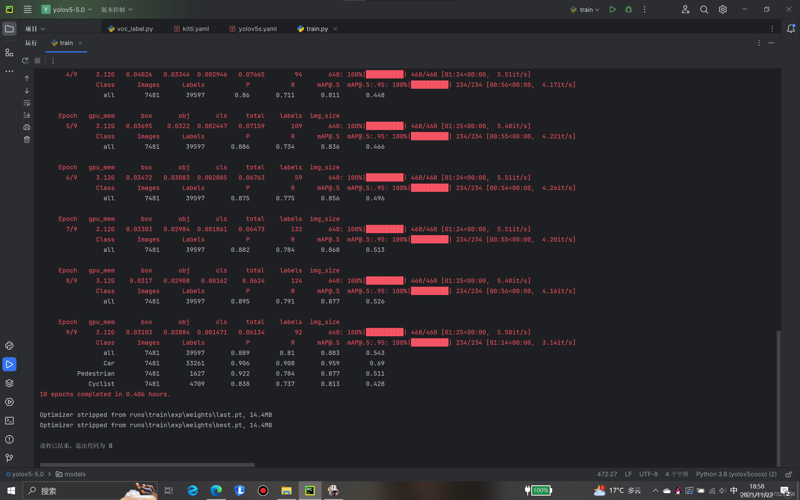 KITTI数据集YOLOV5_yolov5 kitti数据集-CSDN博客