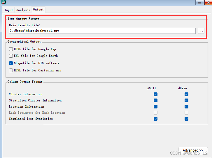 SaTScan时空扫描操作步骤-CSDN博客