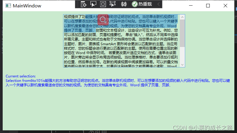 Wpf系列教程(十六):文本控件——textbox、richtextbox、passwordboxrichtextbox 自动换行 Csdn博客
