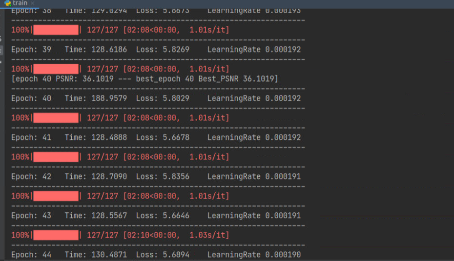 MPRNet 训练自己的数据集_mprnet训练结果-CSDN博客
