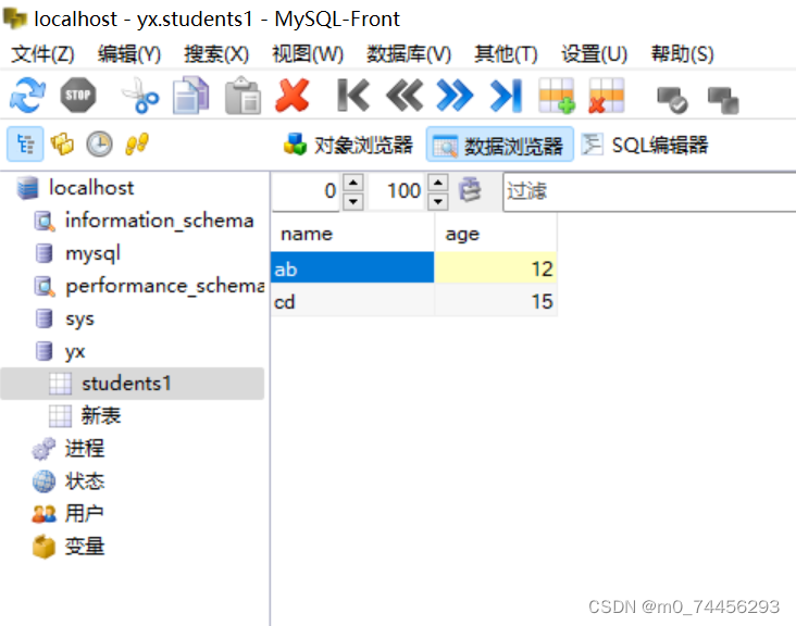 Mysql的增删改查 Csdn博客 