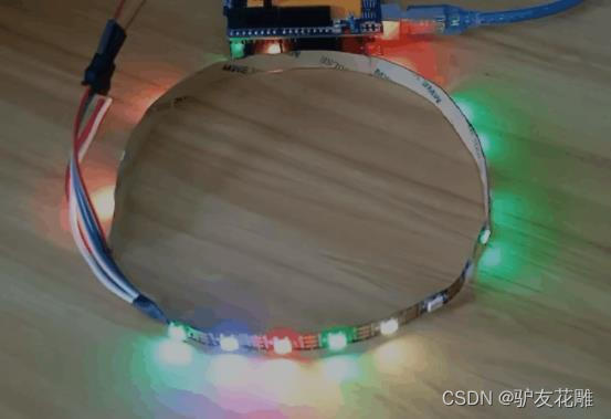 【雕爷学编程】arduino动手做（200） 幻彩led灯带之随机柱状跳跃灯幻彩随机闪烁算法 Csdn博客