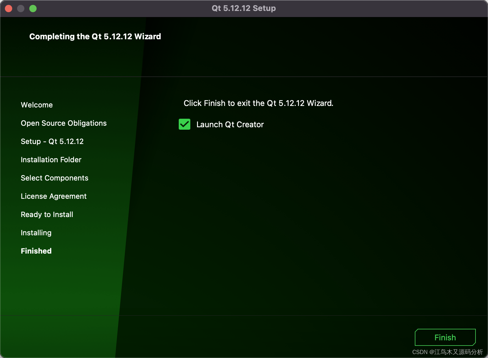 MAC系统QT5.12.12开发工具安装_qt-opensource-mac-x64-5.12.12.dmg-CSDN博客