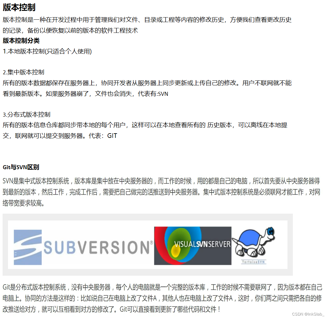 Git学习笔记github Inkslab Csdn博客