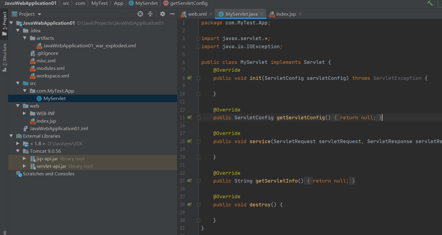 IDEA创建web工程+tomcat配置_web facet resources are not-CSDN博客