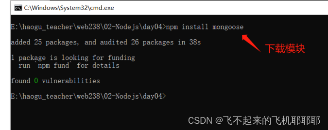 mongoose基础详细步骤_mongoose处理请求流程-CSDN博客