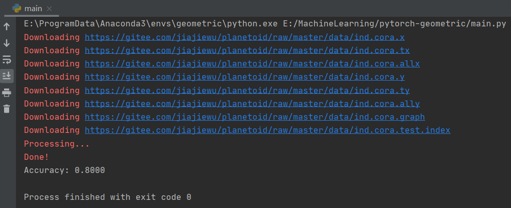 图神经网络：PyTorch geometric使用_torch 1.9.0 torch-cluster-CSDN博客