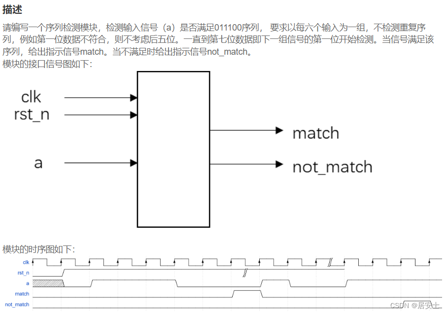 Fpga刷题——序列检测fpga序列检测 Csdn博客