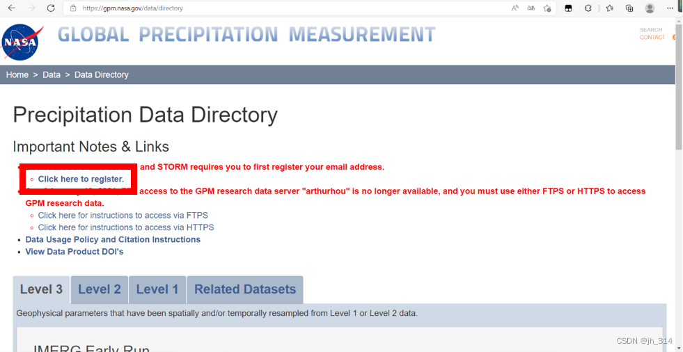 批量TRMM数据下载——wget实现-CSDN博客