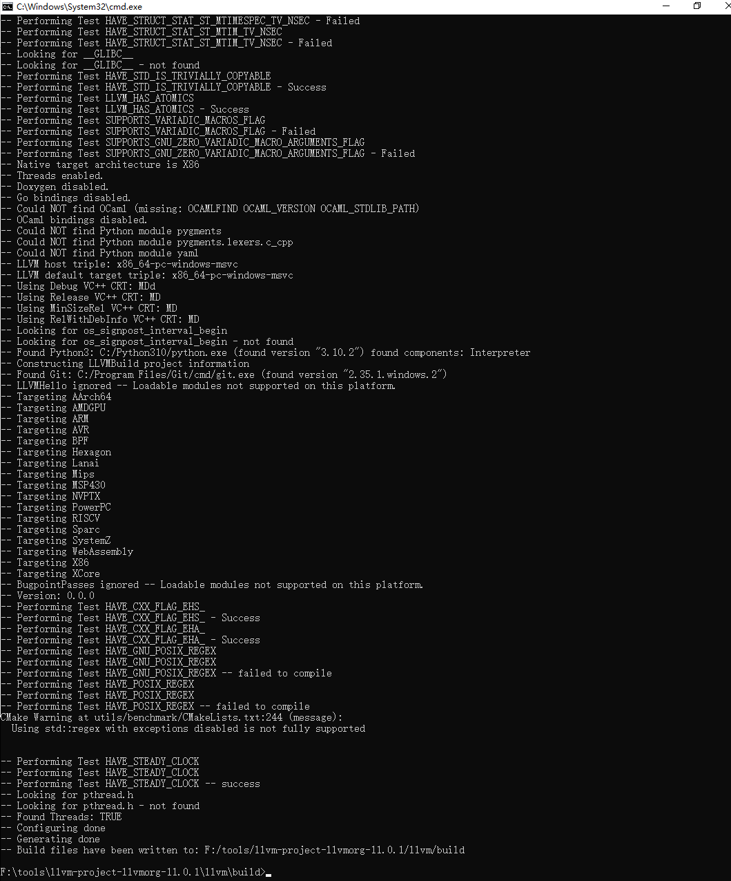 TVM在Windows10下编译安装_windows10 java tvm-CSDN博客