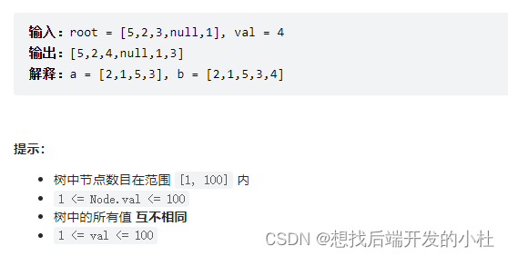 leetcode--998--最大二叉树II--遍历解法_leetcode maxtree-CSDN博客