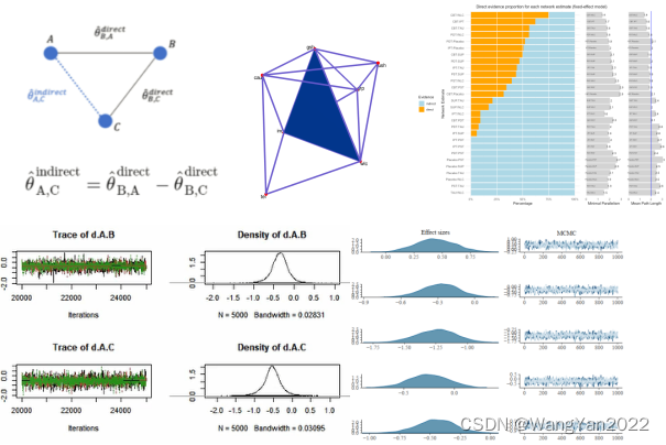 R-Meta多手段全流程分析与Meta高级绘图、多层次分层嵌套模型构建与Meta回归诊断、贝叶斯网络、MCMC参数优化及不确定性分析、Meta数据缺失值处理、Meta加权机器学习与非线性 ...