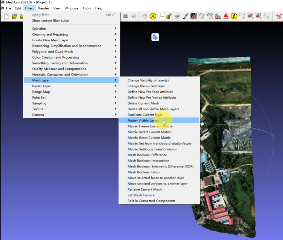 MeshLab合并CC生产的分块OBJ模型_meshlab合并obj-CSDN博客