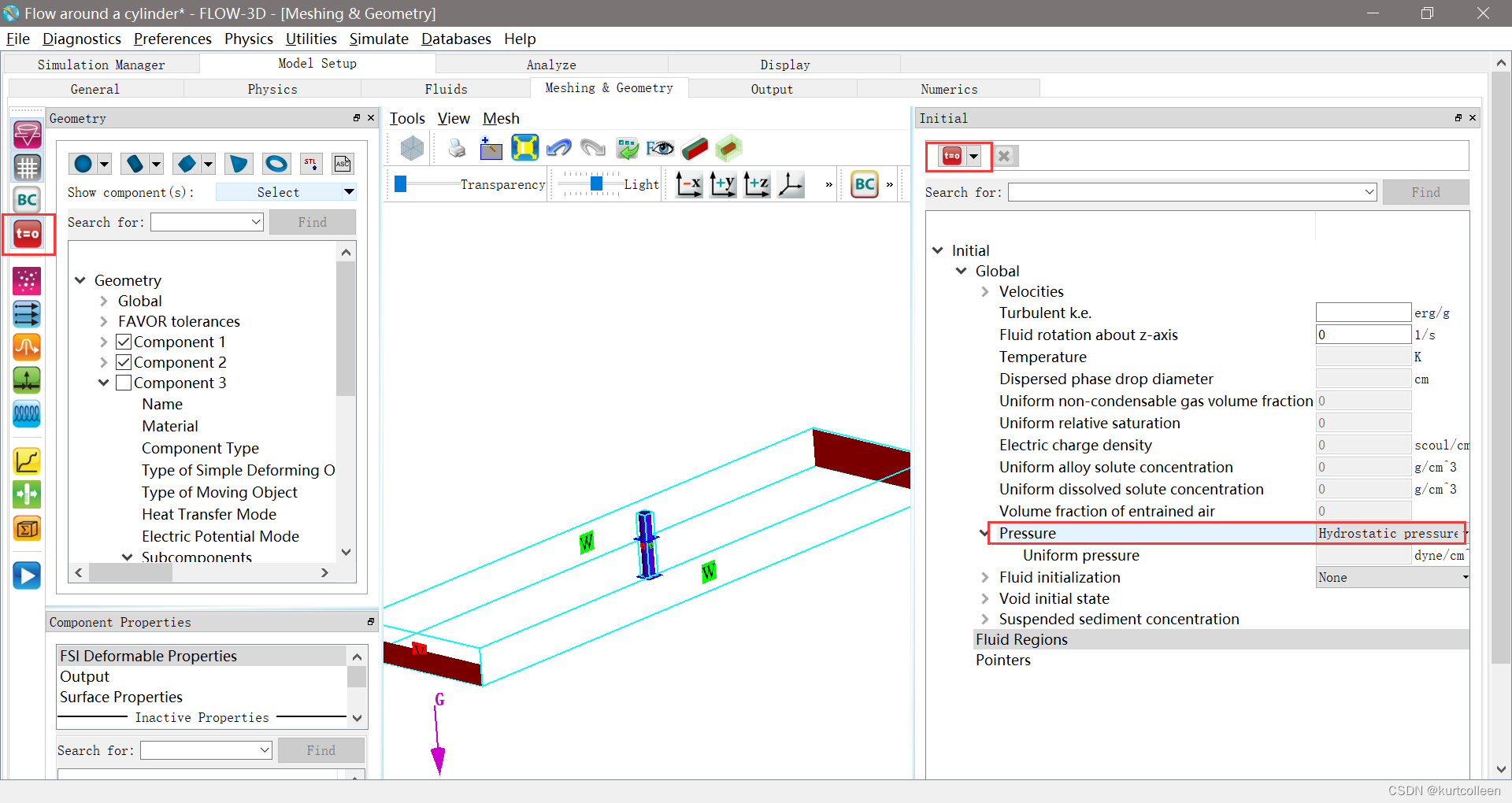 【Flow3D】水利冲淤模型练习步骤记录_flow3d冲刷-CSDN博客