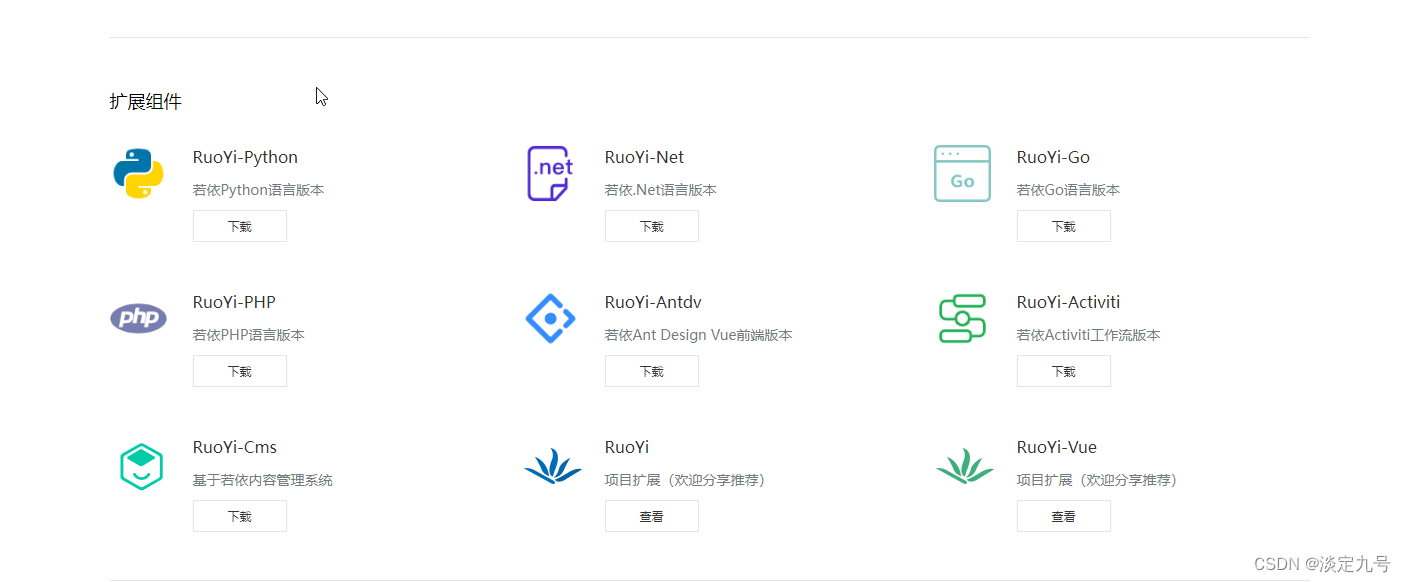若依系统入门 若依框架后端 Csdn博客