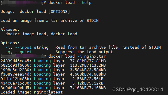 Docker的镜像操作_docker 启动镜像-CSDN博客