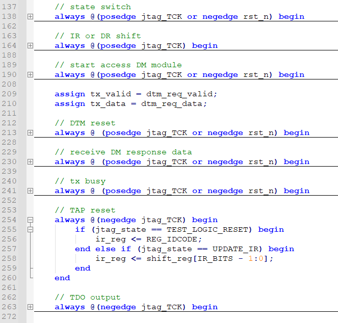 RISC-V Debug学习笔记（一）JTAG调试模块的Verilog实现_jtag verilog-CSDN博客