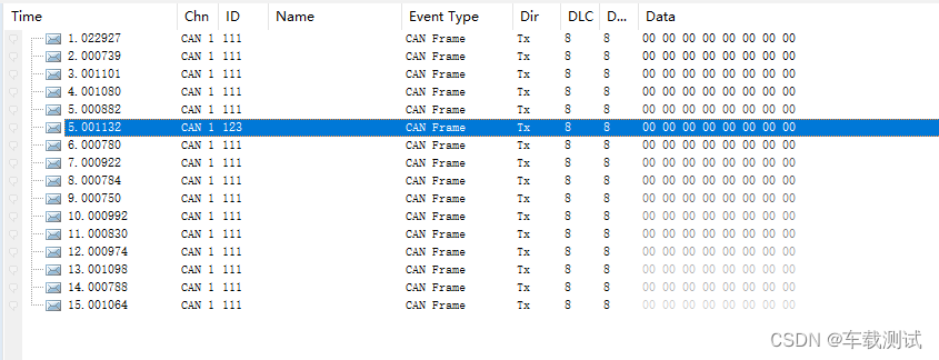 CANoe 中Network Node节点中如何设置周期，等待/延时发送事件报文_canoe定时周期发送-CSDN博客