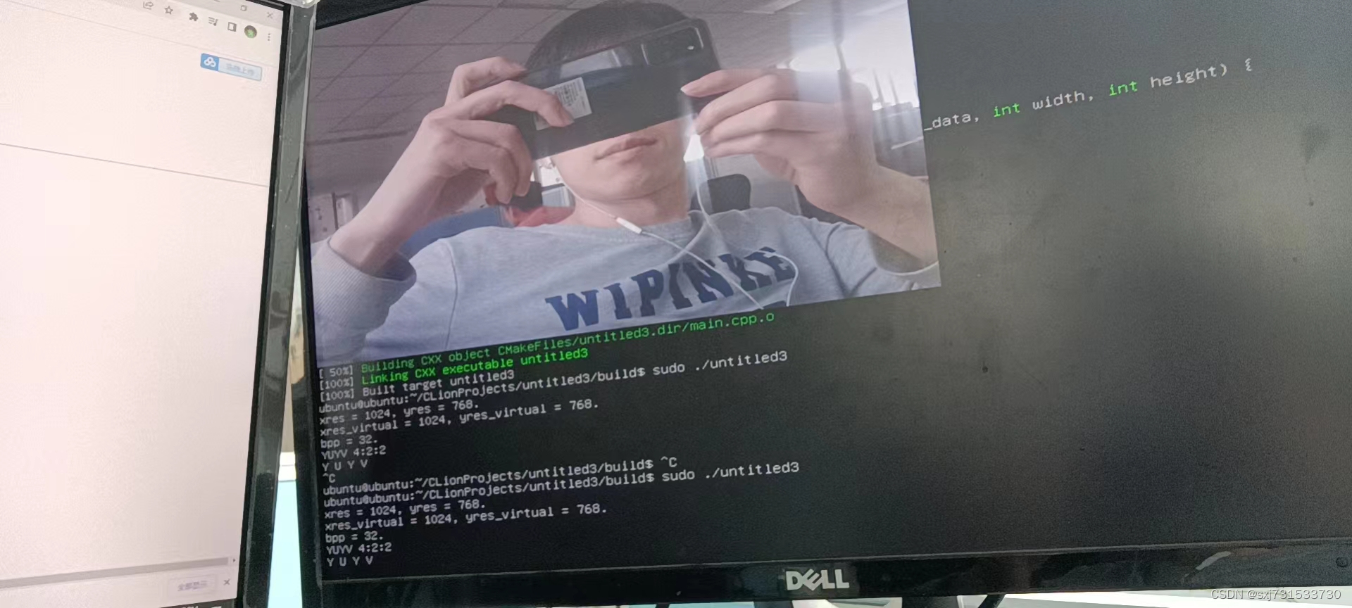 8、V4L2接口学习、显示摄像头画面、集成项目使用_v4l2显示图像_sxj731533730的博客-CSDN博客