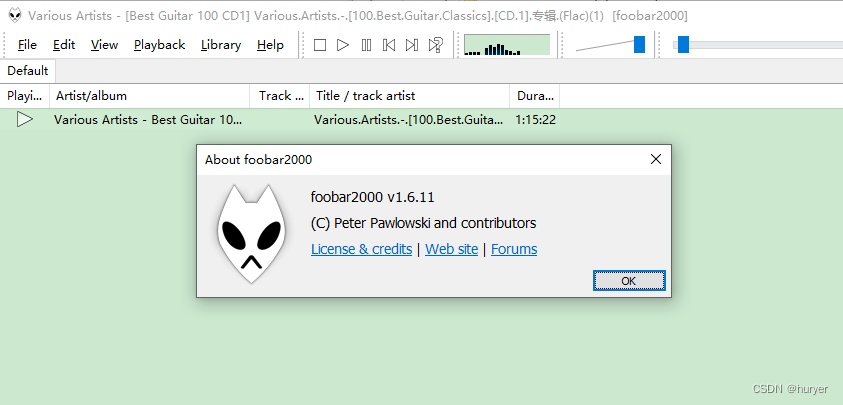foobar2000后台运行_forbar怎么后台播放-CSDN博客