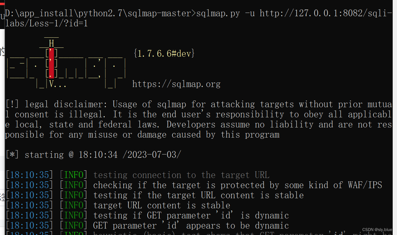 Sqlmap安装教程遇到的错误及解决方法sqlmap下载 Csdn博客