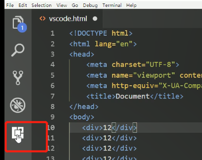 网页开发工具VSCode 的使用+快捷生成HTML骨架+安装插件+浏览器中快捷浏览页面_vscode快速生成html骨架插件-CSDN博客