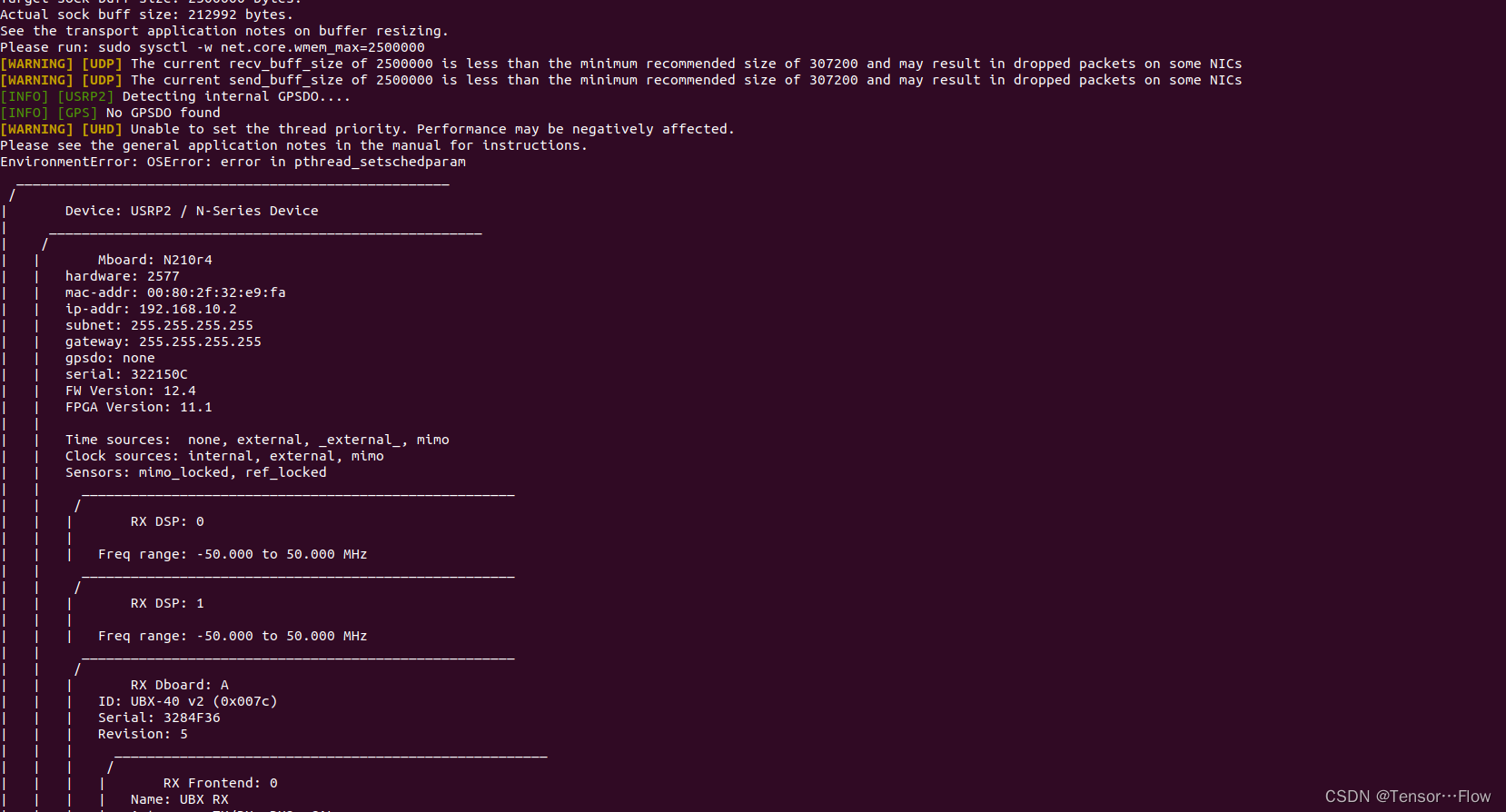 Linux系统下搭建usrp Gnu Radio开发环境gnuradio连接usrp Csdn博客