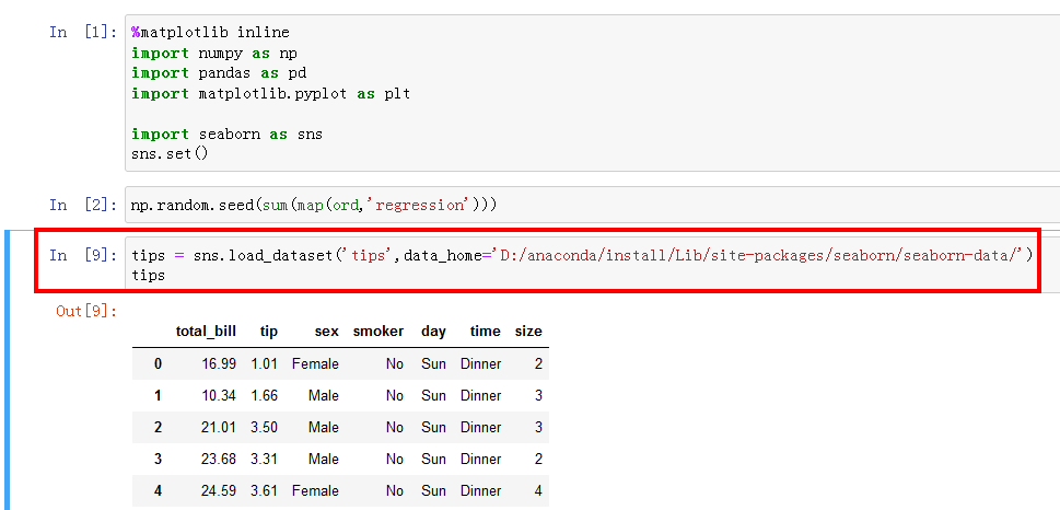 解决 seaborn 报错 URLError: ＜urlopen error [WinError 10060] 由于连接方在一段时间后没有正确答复或连接的主机没有反应，连接尝试失败 ...