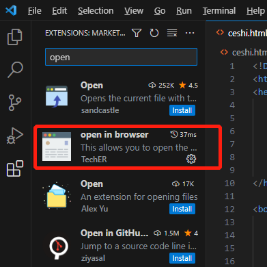 vscode中Echarts的直接使用---Windows系统_在vscode中运行echarts-CSDN博客