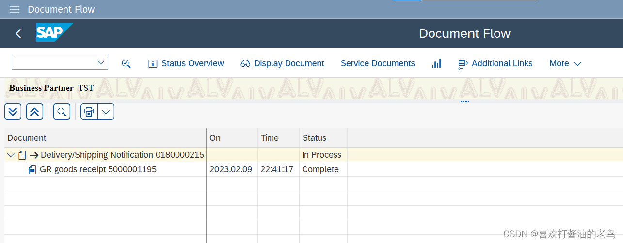 SAP MM内向交货单的凭证流_sap 采购模块凭证流-CSDN博客