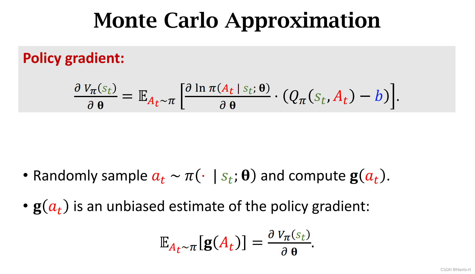 Policy Gradient with Baseline_policy gradients:reinforce with baseline-CSDN博客