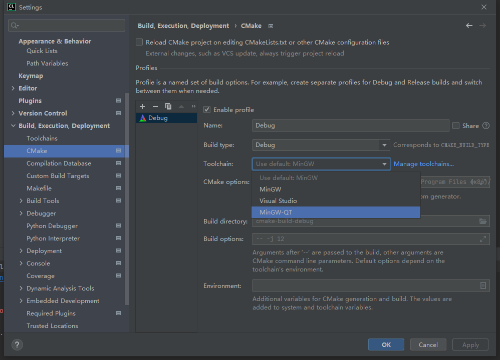 QT5+clion的配置_clion qt5-CSDN博客