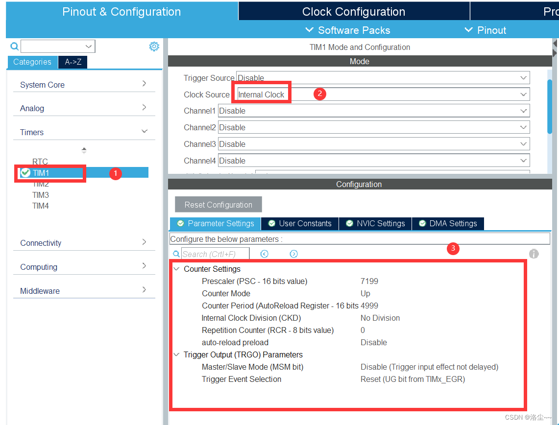 五、Clion和STM32CubeMx---TIM定时器_配置通用定时器trgo信号输出-CSDN博客
