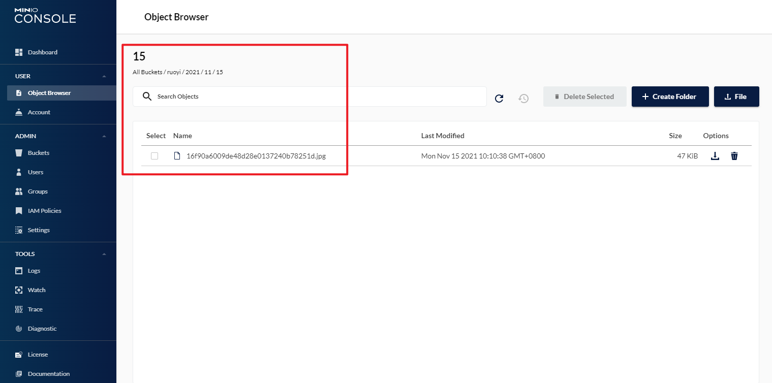 【RuoYi-Vue-Plus】学习笔记 02 - OSS模块（二）之文件上传（使用MinIO基于Win10环境）_文件存储服务类型无法找到-CSDN博客