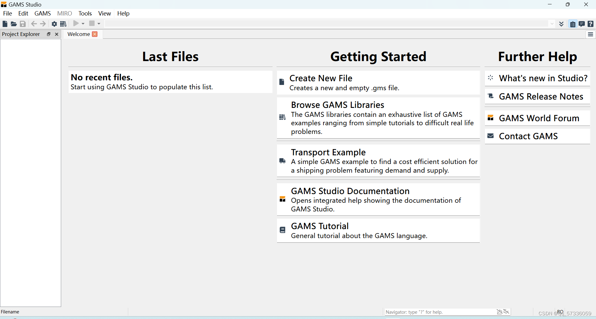 GAMS安装和使用教程（非破解版）-CSDN博客