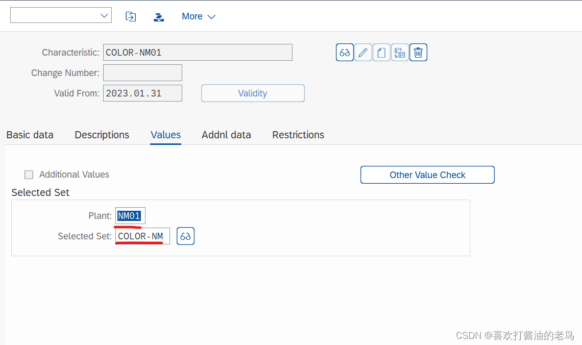 SAP QM QS21创建检验特性，报错 - No selected set is assigned to the class characteristic -_sap quality ...