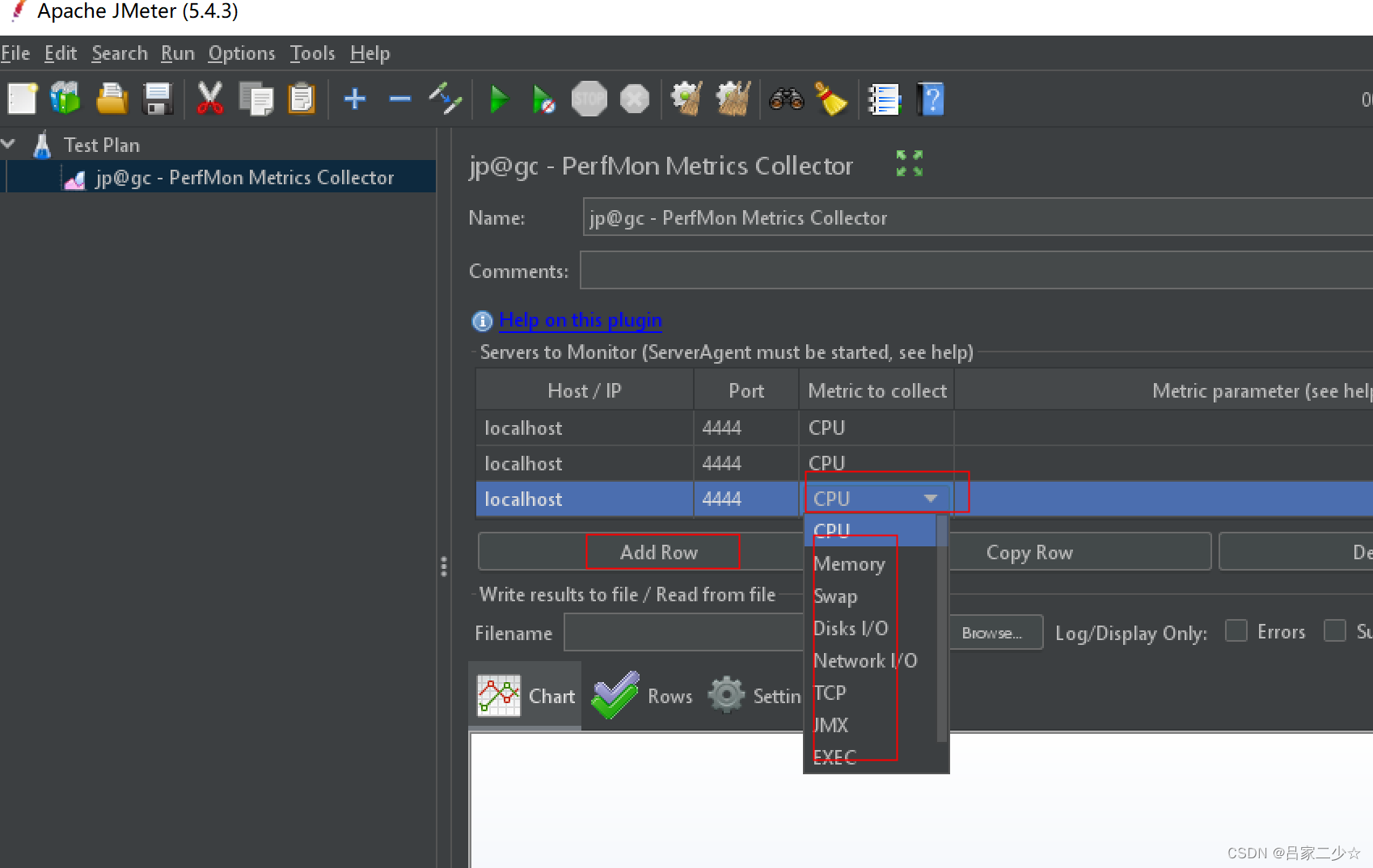 Jmeter 监控服务器资源 Jmeter Serveragent Csdn博客