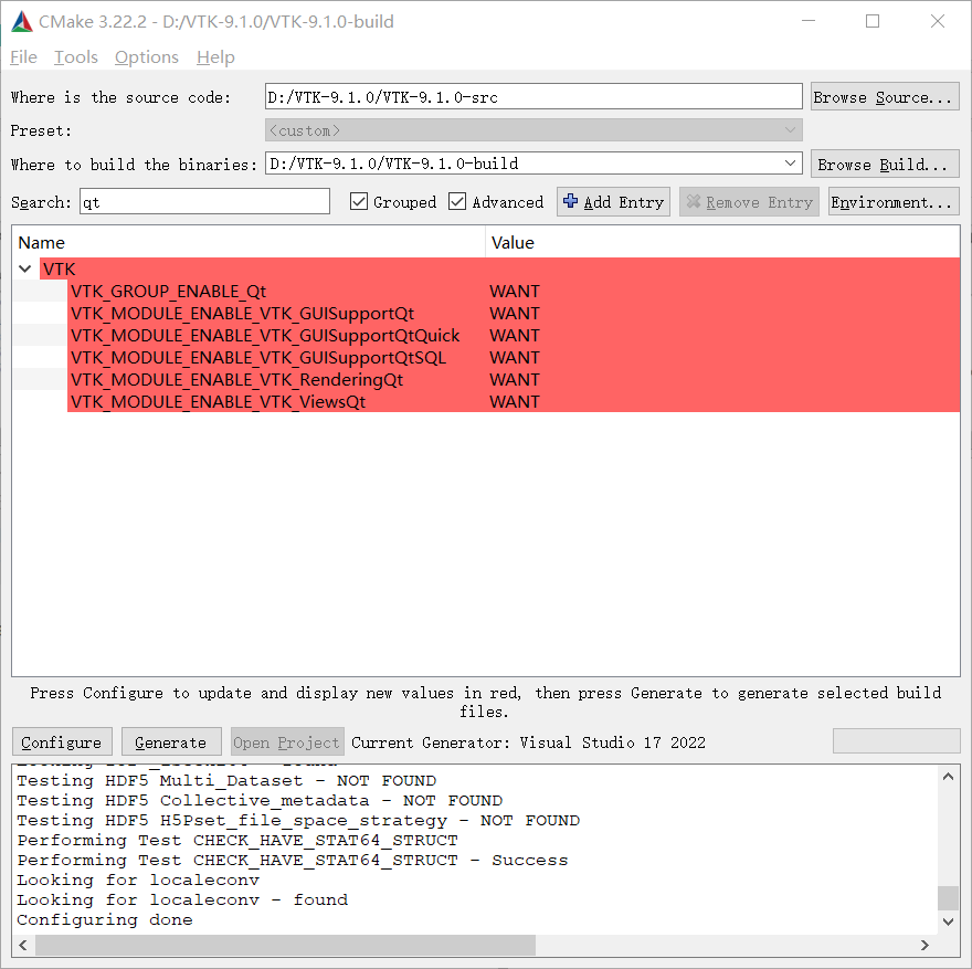 win10+vs2022编译vtk9.1_vs2022配置vtk-CSDN博客