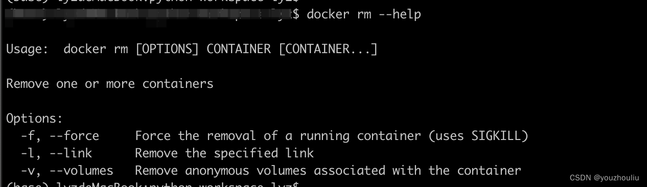 docker 命令详解（四）：rm_docker --rm启动命令-CSDN博客