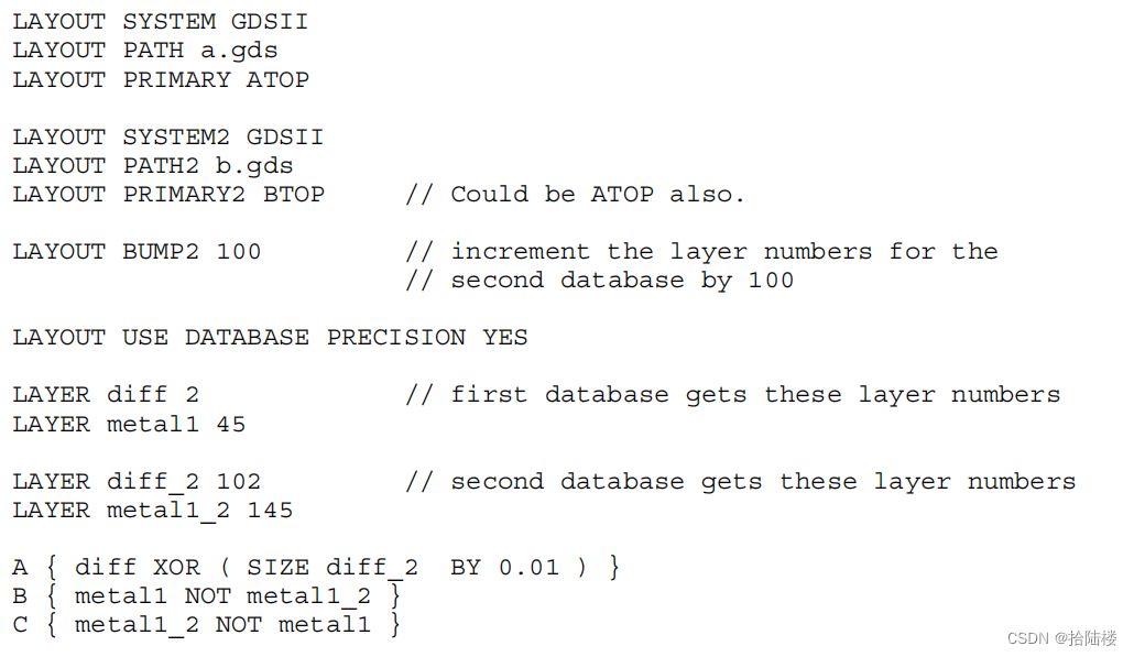 Calibre LVL_dbdiff-CSDN博客