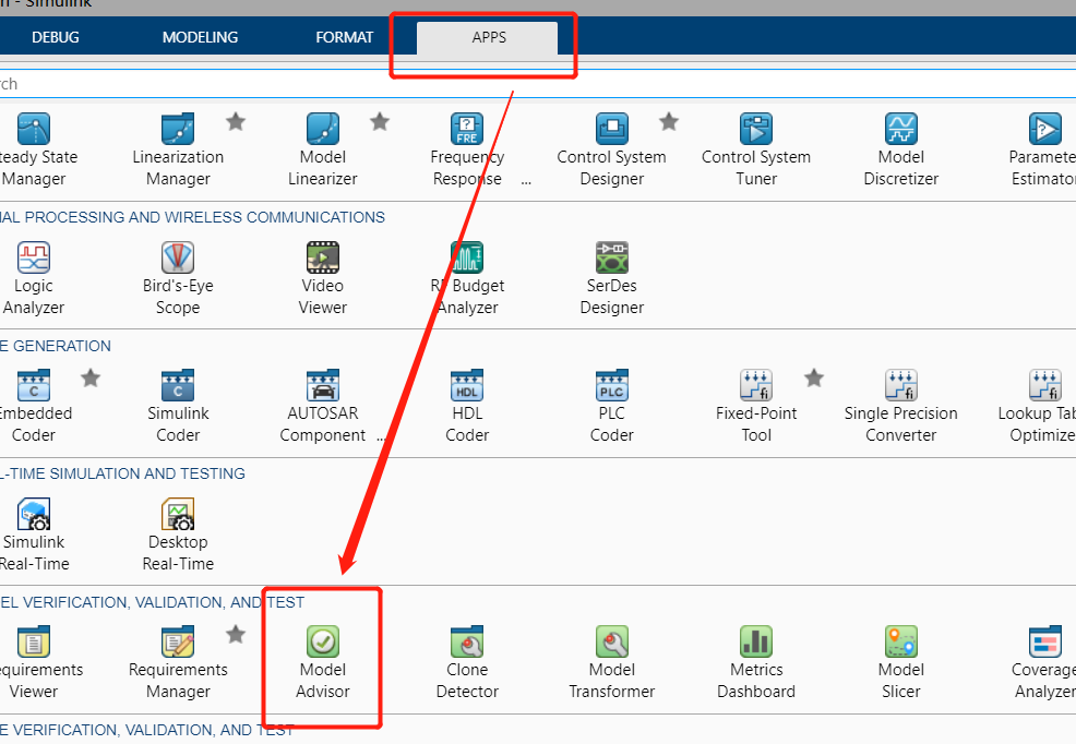 5. 模型测试 - Model Advisor 建模规范检查-CSDN博客