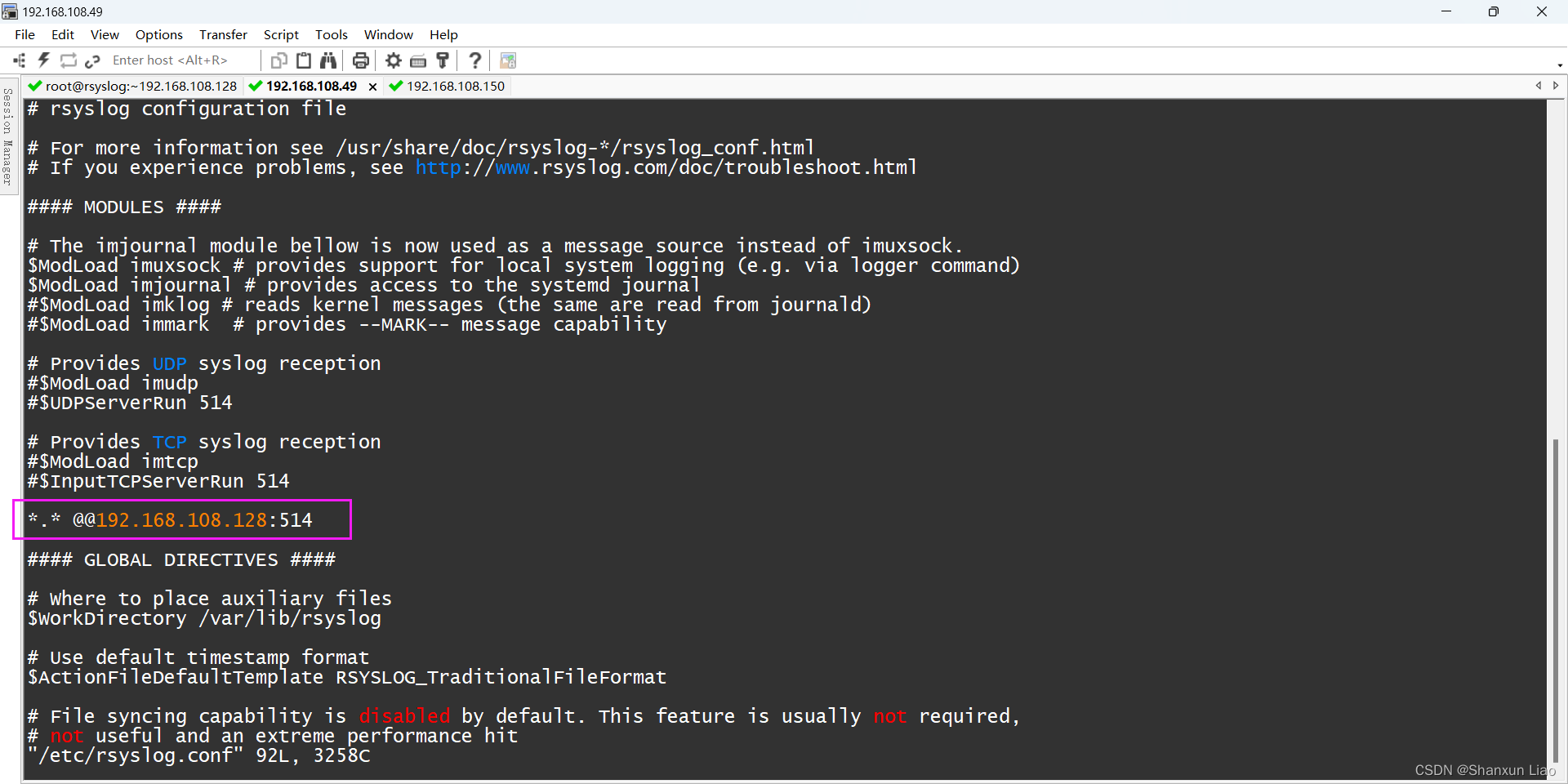 Linux Rsyslog 通过 Apache httpd 实现 HTML 网页访问 Log_使用root管理员登录系统,并进入config模式,这里以catalyst2900为例。-CSDN博客