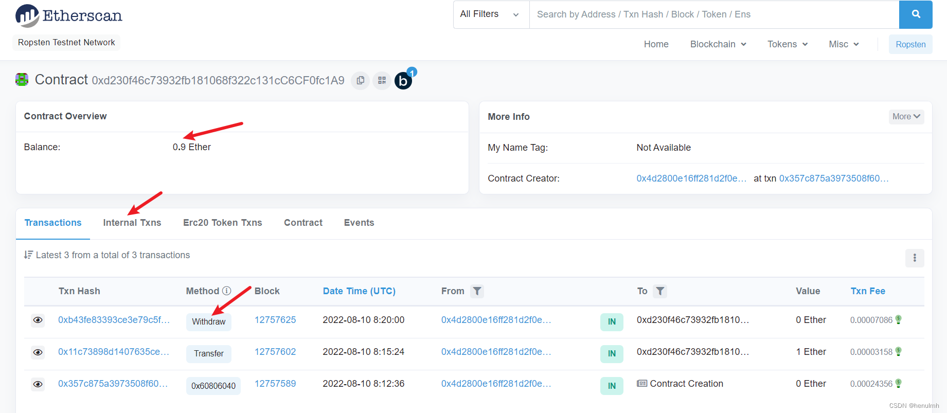 通过remix、metamask实现部署合约并向合约转账与转出_remix转账-CSDN博客