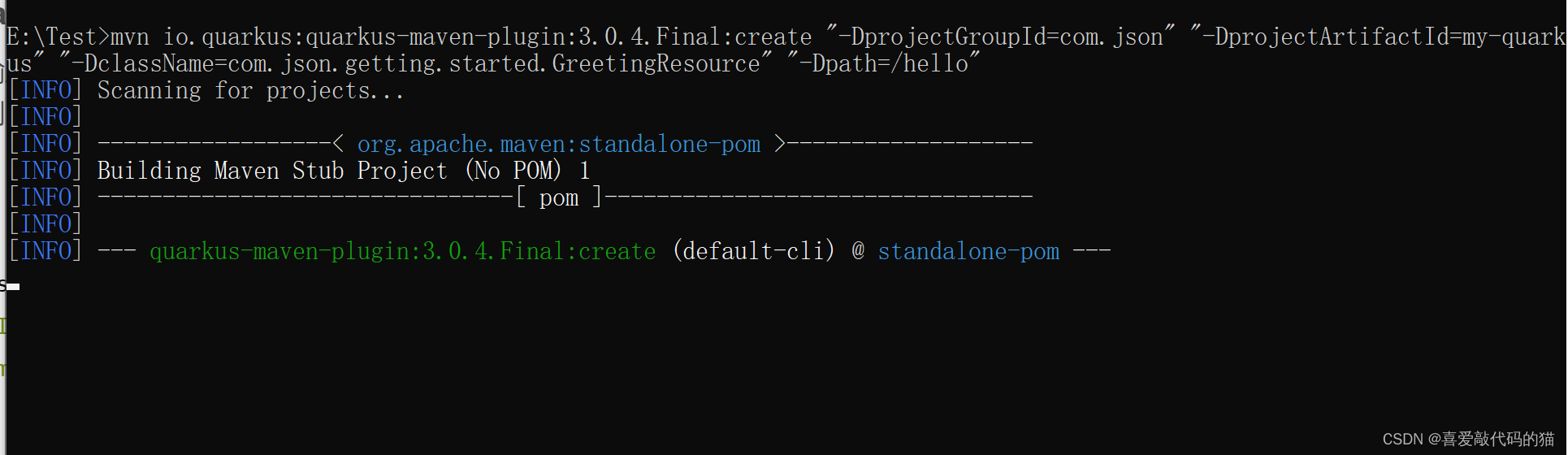 Quarkus框架的简单体验-CSDN博客