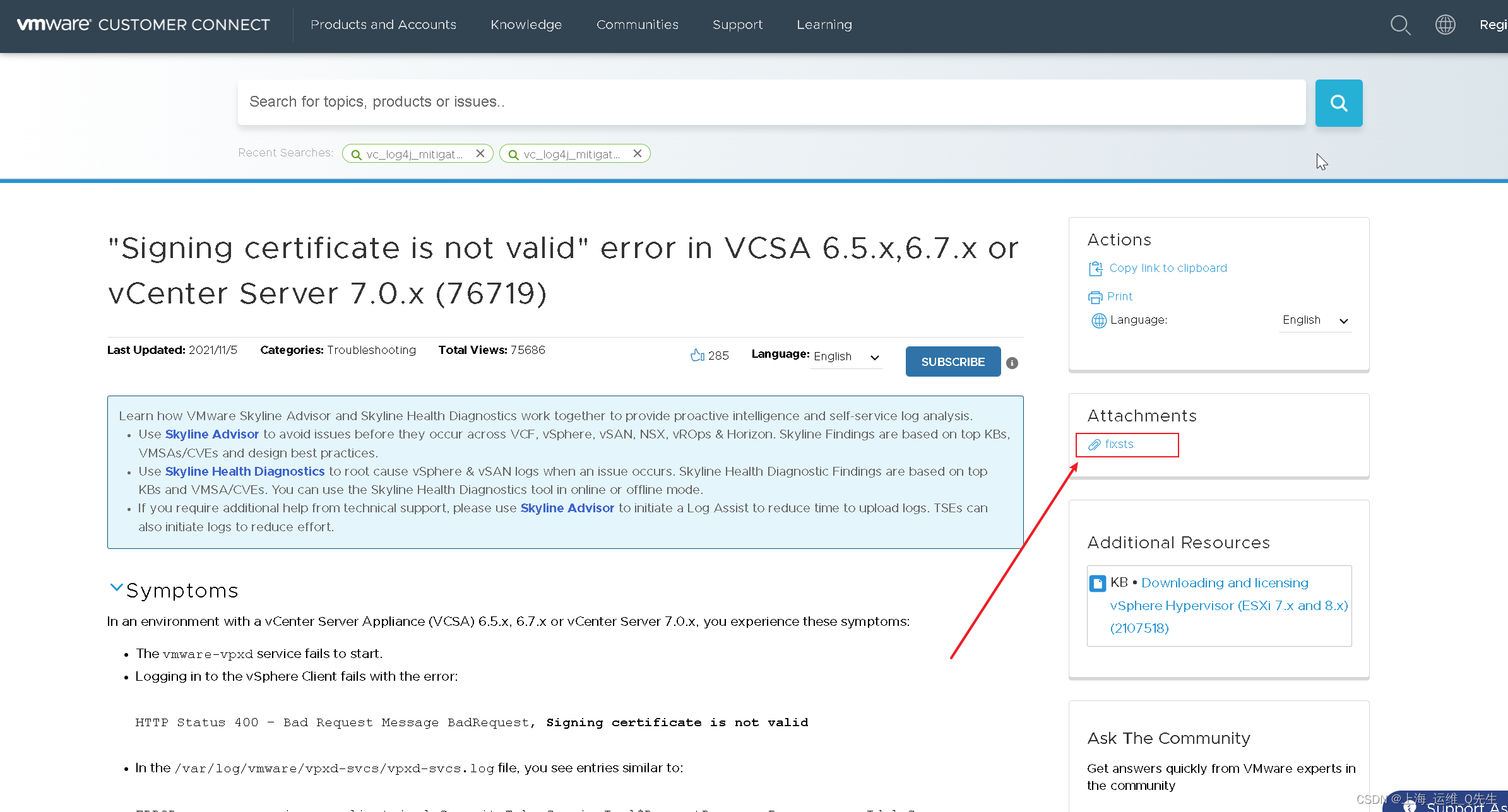 Vcenter证书过期--Vcenter无法登录,密码错误,签名无效,503-CSDN博客