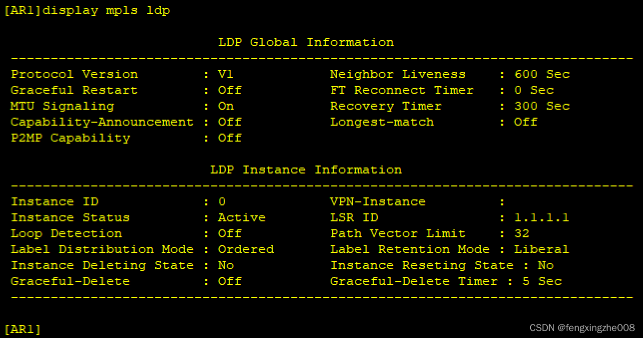 MPLS/LDP原理介绍+报文分析+配置示例_mpls报文格式-CSDN博客