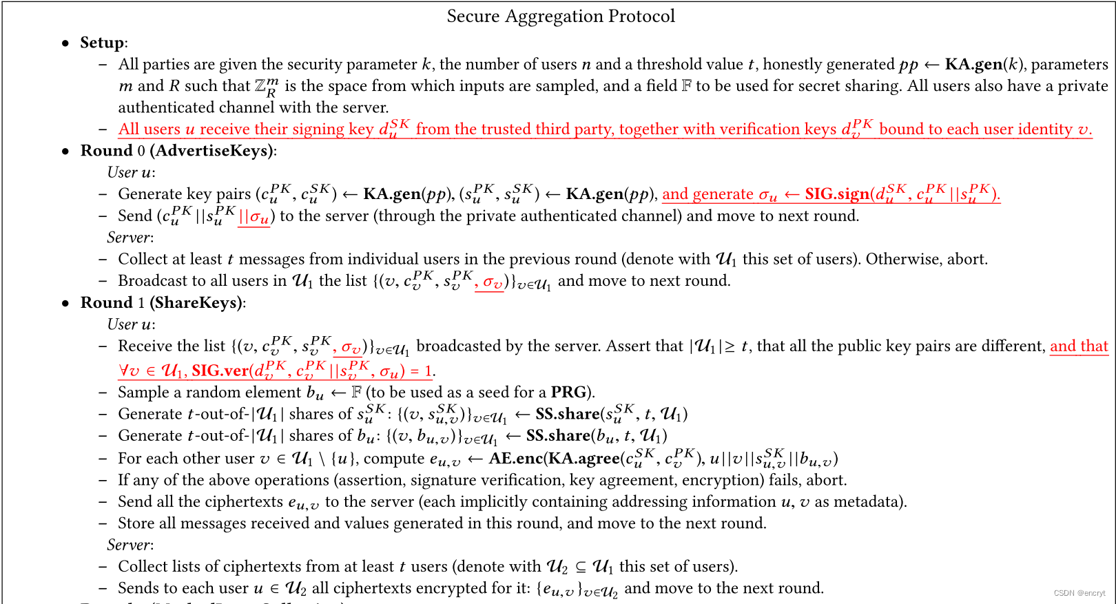 论文阅读-Practical Secure Aggregation for Privacy-Preserving Machine Learning（谷歌.CCS.2017）-CSDN博客
