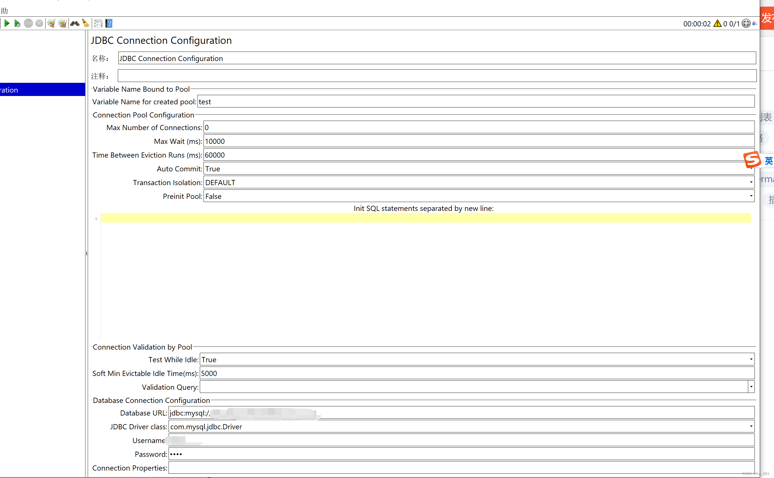 jmeter operating database - Programmer Sought