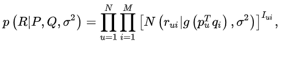 线性代数笔记：概率矩阵分解 Probabilistic Matrix Factorization （PMF）-CSDN博客